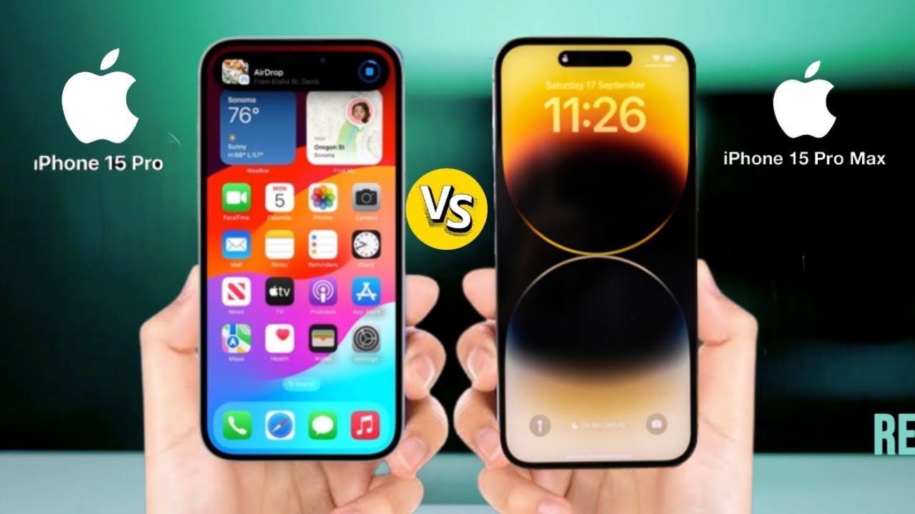 IPhone 15 pro VS IPHONE 15 PRO MAX SPECIFICATION AND COMPARISON ( A2Z ...