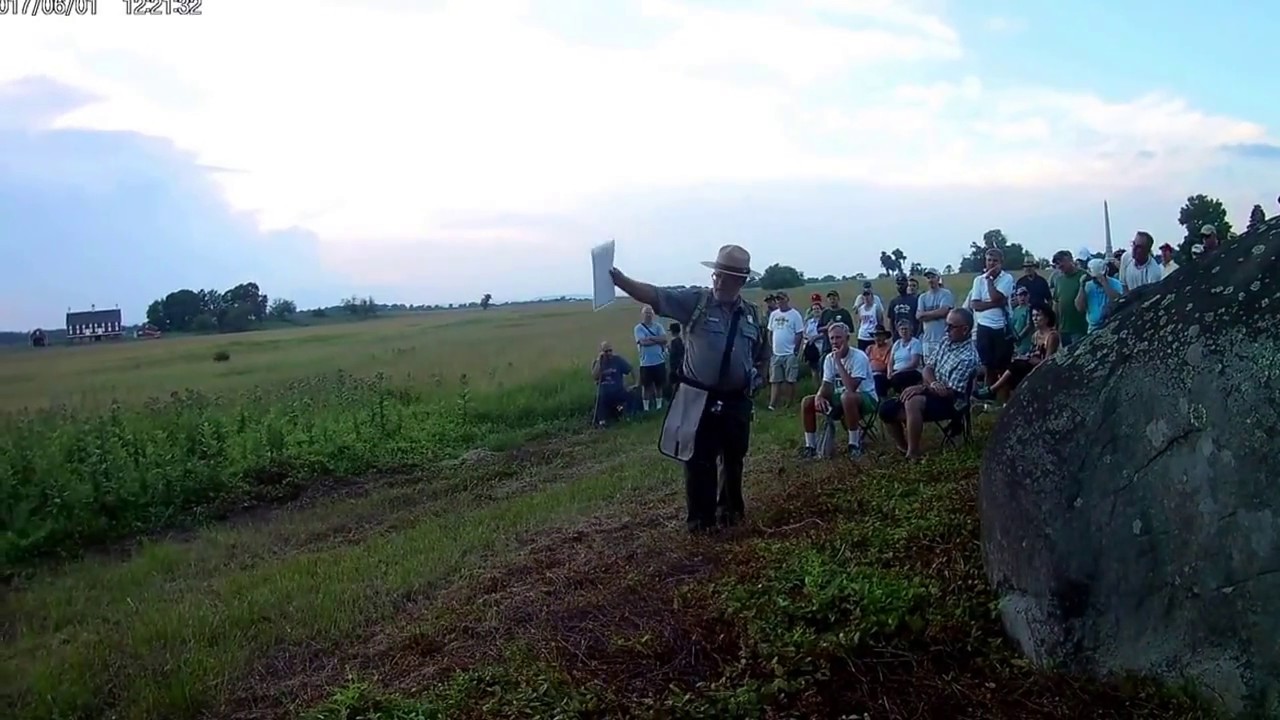 Charge of the 1st Minnesota - Gettysburg 155th with John Nicholas - YouTube