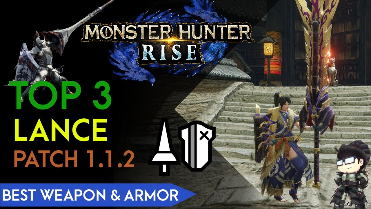 Top 3 Lance + Skills Set Recommendations | MH RISE Best Build - YouTube
