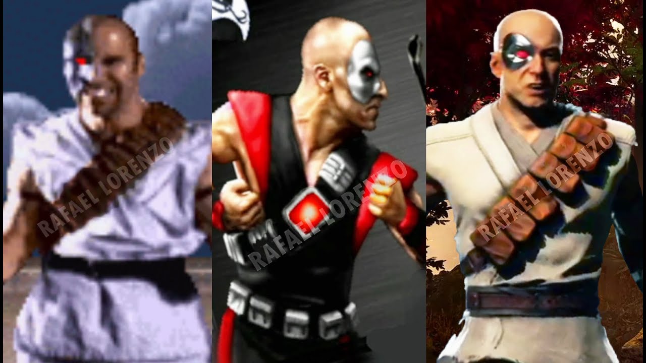 MORTAL KOMBAT KANO Evolution Skins Costumes MK1 - MK1 Mortal Kombat 1 ...