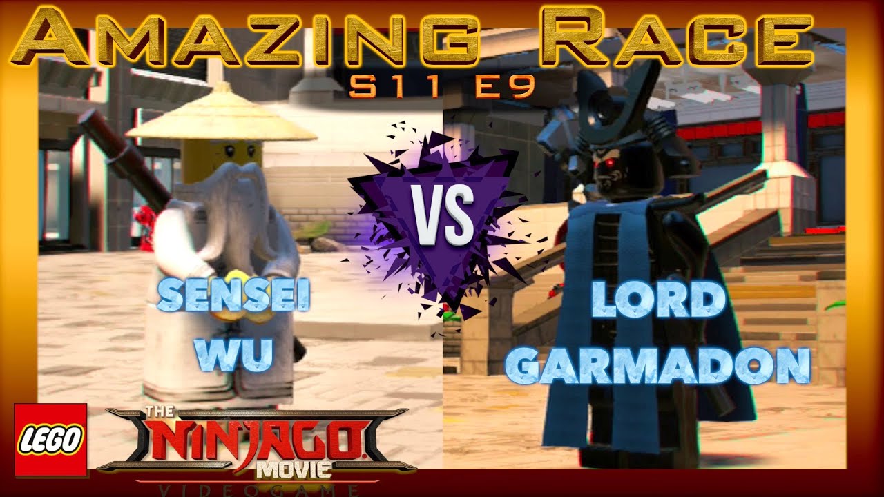 Amazing Race - Wu vs Garmadon!! S11 E9 (LEGO Ninjago Movie Videogame ...