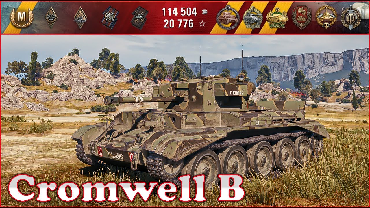 Cromwell B - World of Tanks UZ Gaming - YouTube