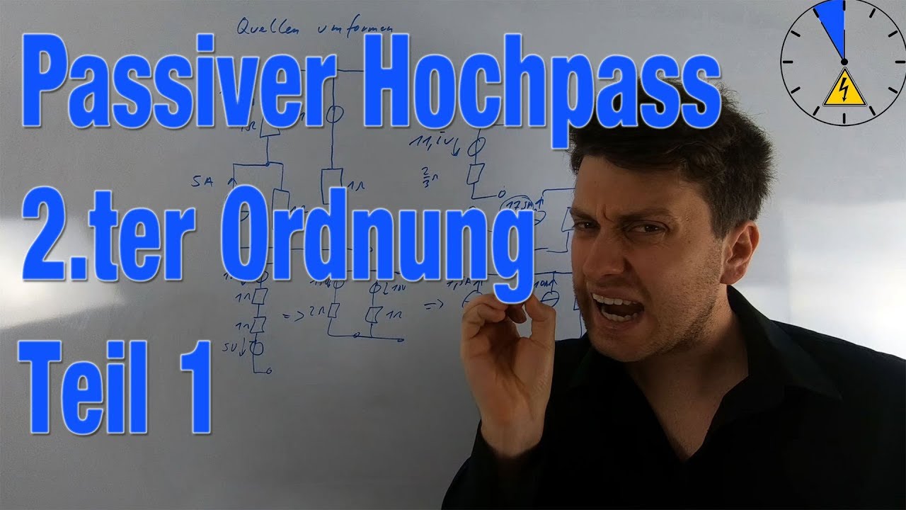 Passiver Hochpass zweiter Ordnung Teil 1 - YouTube