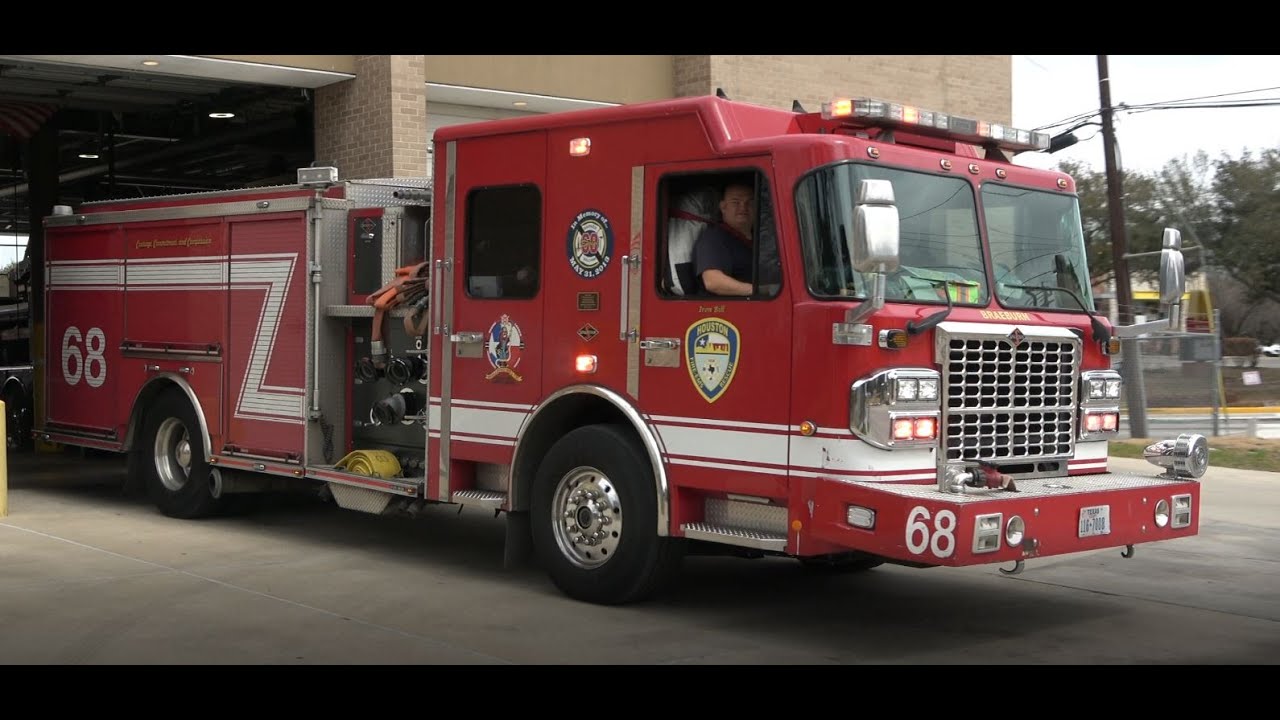 Action at Houston Fire Station 68, 2/27/2021 - YouTube