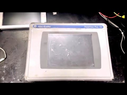 Allen-Bradley Panelview 700 & LCD Testing - YouTube