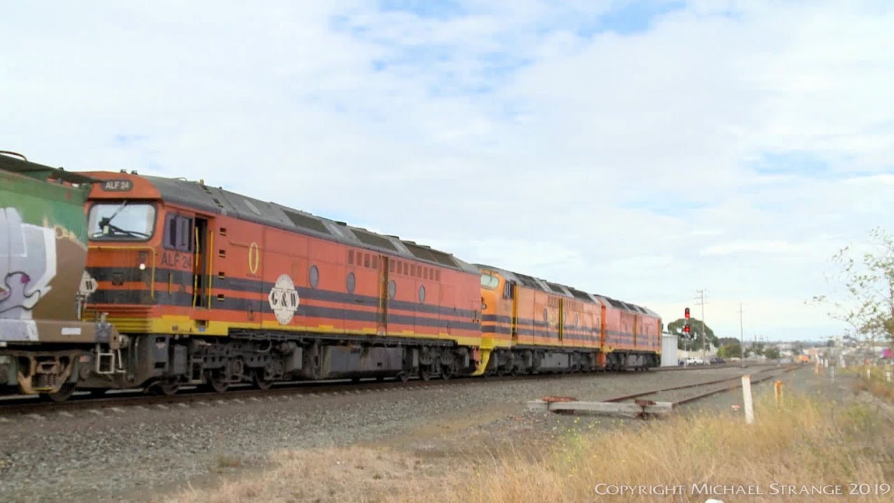 7AK1 GWA (1Rail) Grain Train To Geelong (13/4/2019) - PoathTV ...