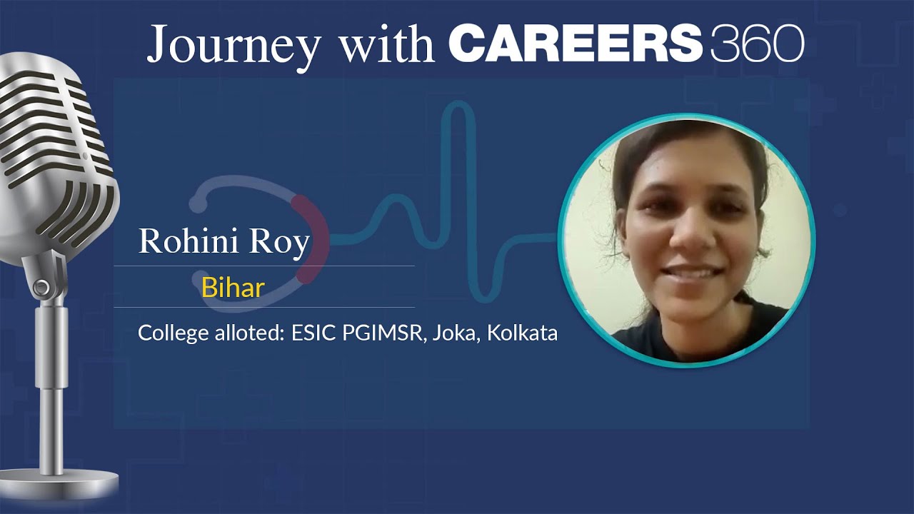 NEET UG Counselling - “It was helpful… it was really helpful”- Rohini ...