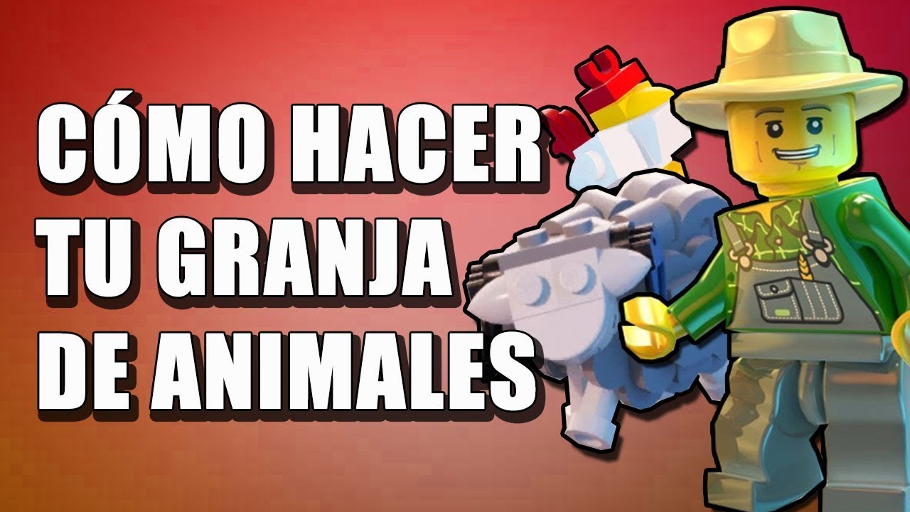 Lego Fortnite Cómo hacer tu granja de animales - YouTube