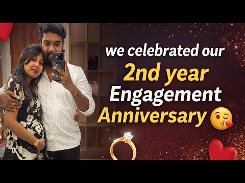 We celebrated our 2nd year Engagment Anniversary🥰/#agvlogs #love #anniversary #pregnancy #engagement