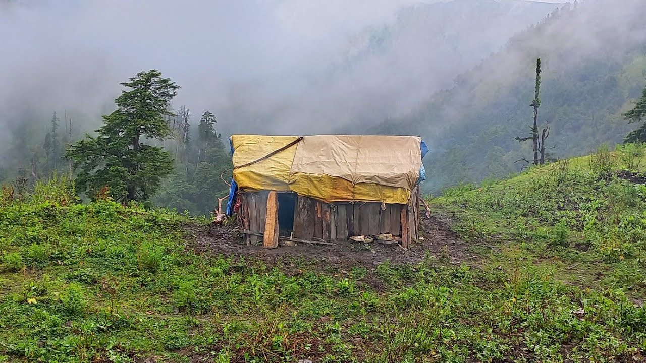 Most Peaceful and Relaxing Natural Mountain Village Life | Living With ...