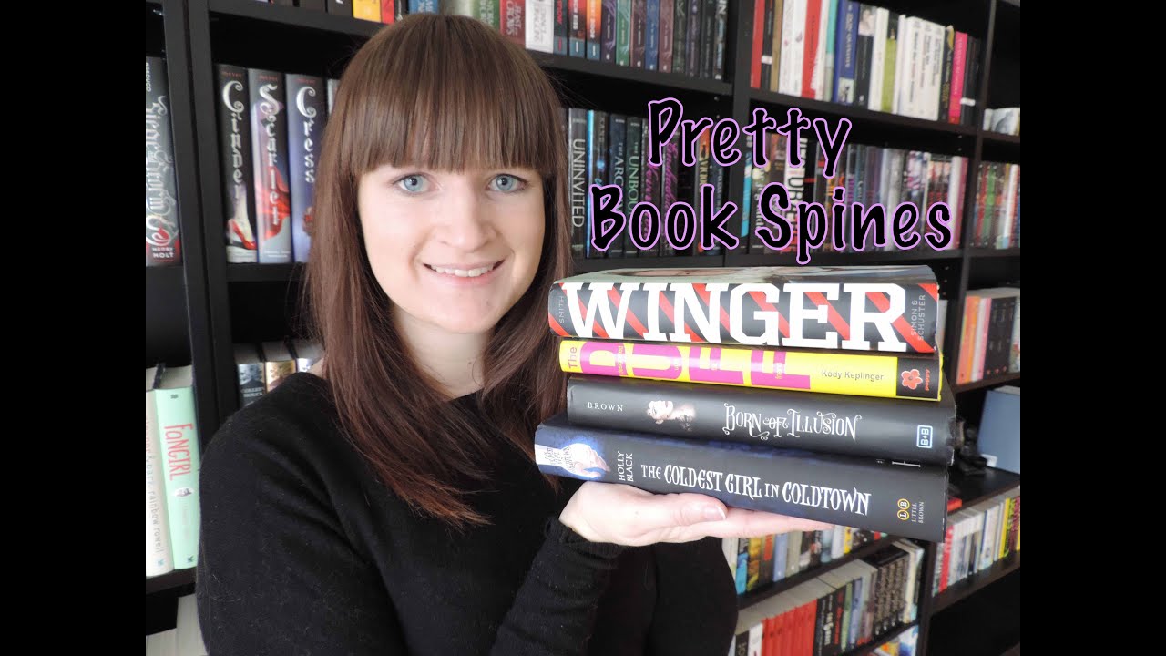 Pretty Book Spines - YouTube