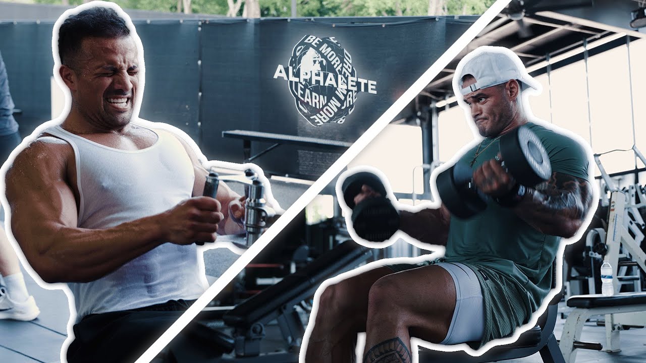 Christian Guzman BACK DAY with Jeremy Buendia | ALPHALAND Tour - YouTube