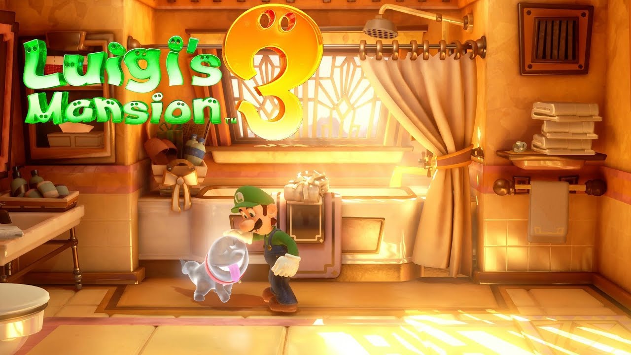 Luigi's Mansion 3 Easter Eggs - Luigi Pets Polterpup! - YouTube