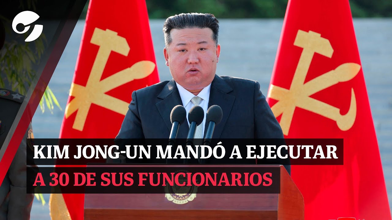 KIM JONG-UN MANDÓ A EJECUTAR 30 FUNCIONARIOS de Corea del Norte ¿por ...