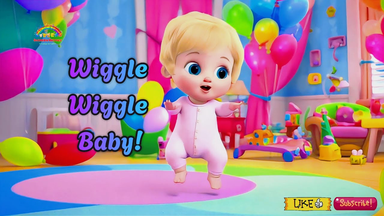 Wiggle & Bounce: Baby Dance Party Anthem! 🎵👶💃🕺 Dance and Groove with ...