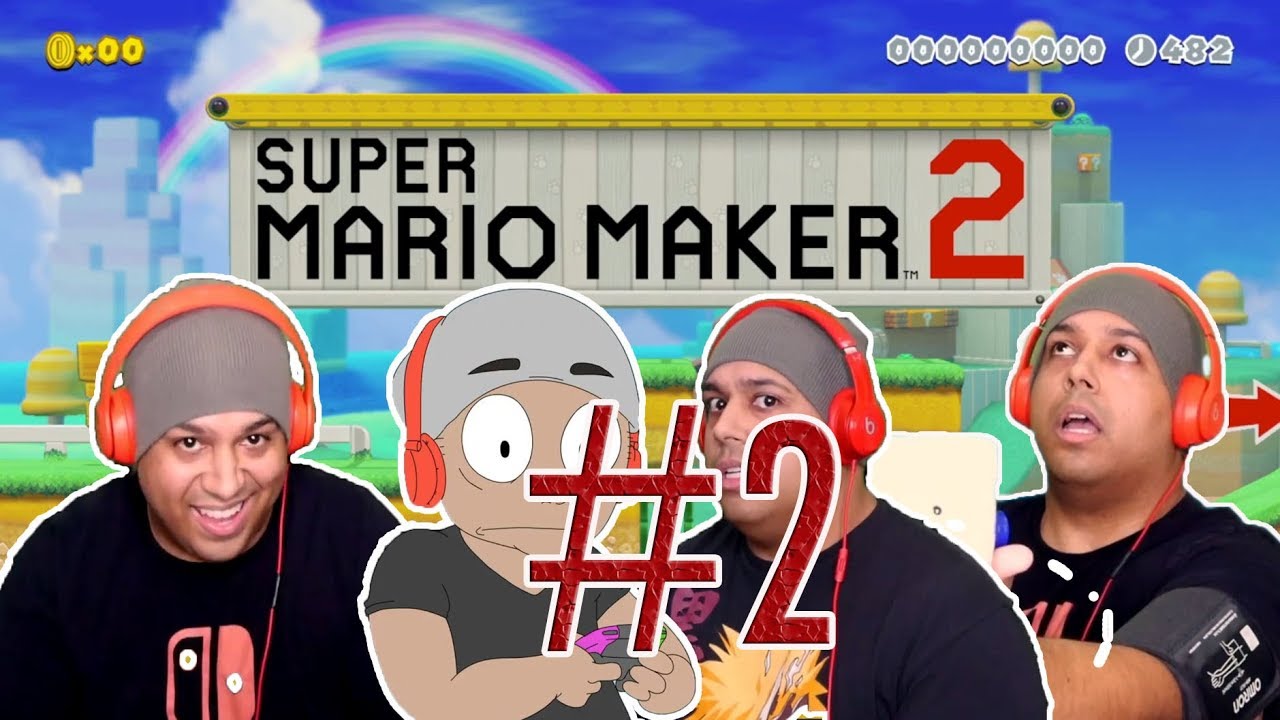 DashieGames' Super Mario Maker 2 Funny Moments [#2] - YouTube