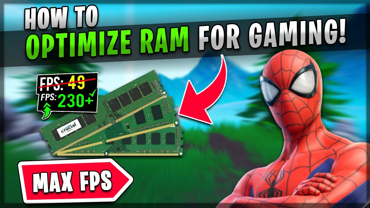 *INSANE* WAY TO OPTIMIZE RAM FOR GAMING - Get better FPS! - YouTube