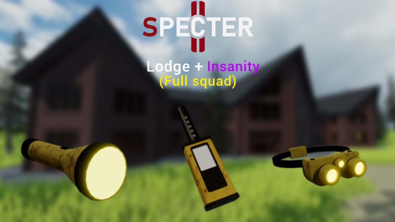 Gameplay With 3 Goldstone items On lodge (Roblox, Specter 2) - YouTube