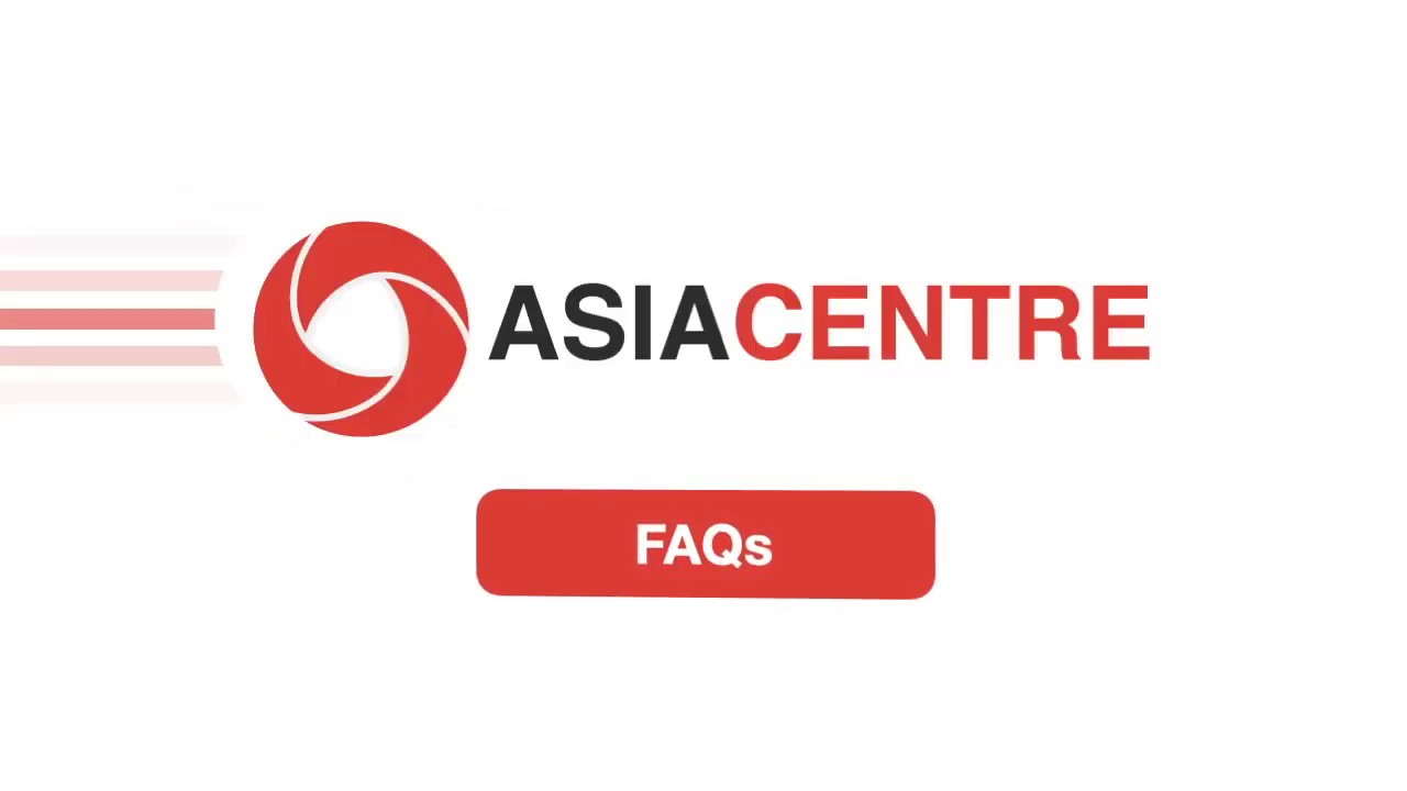 Asia Centre FAQs - YouTube