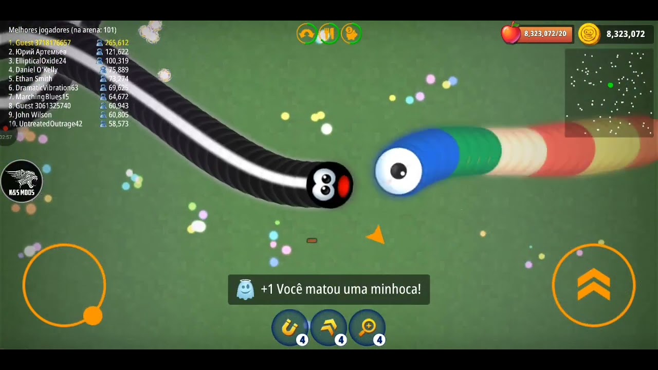 worm zone mod menu - YouTube