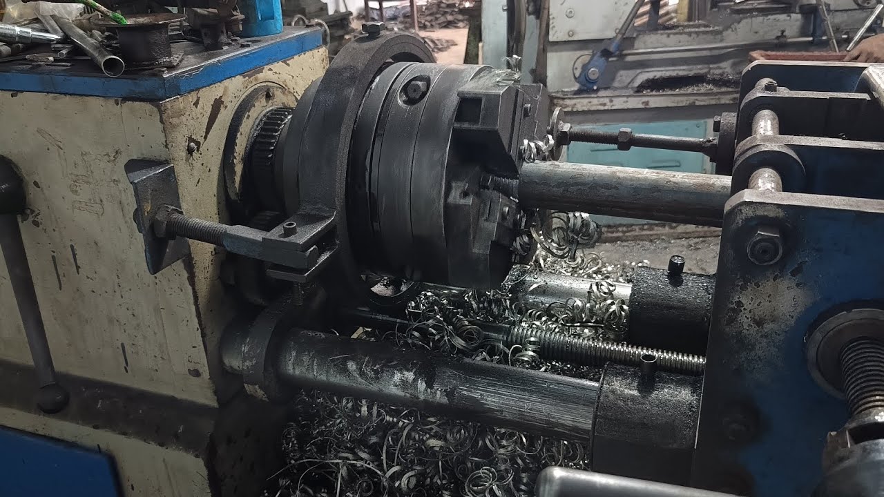 chaser machine M 60 ka threading 5:5M pich 350 log Akbar me threading ...