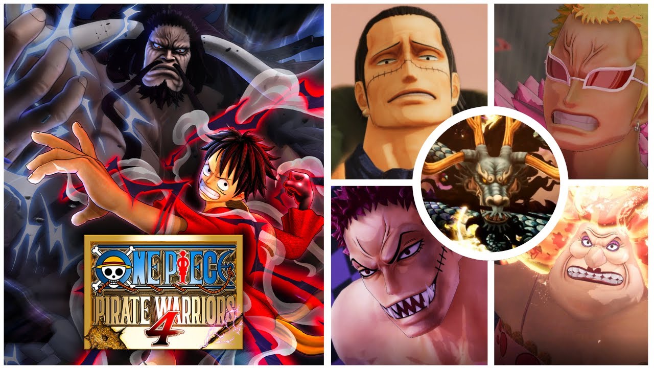[One Piece: Pirate Warriors 4] All Major Boss Battles!! - YouTube