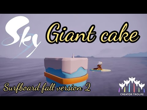 Surfboard fall v2 Giant cake OOB - Sky: Children of the Light - YouTube