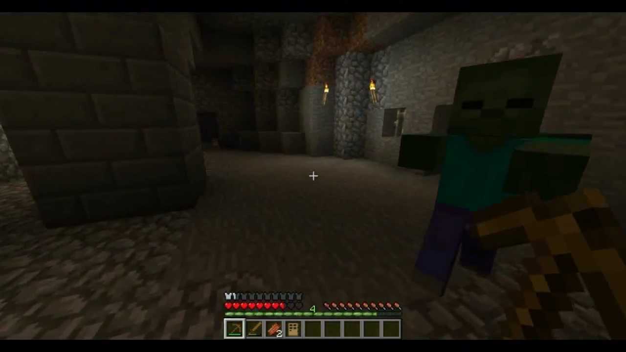 Minecraft Reviews- Zombie Dungeon (Adventure Map) *PREVIEW* - YouTube