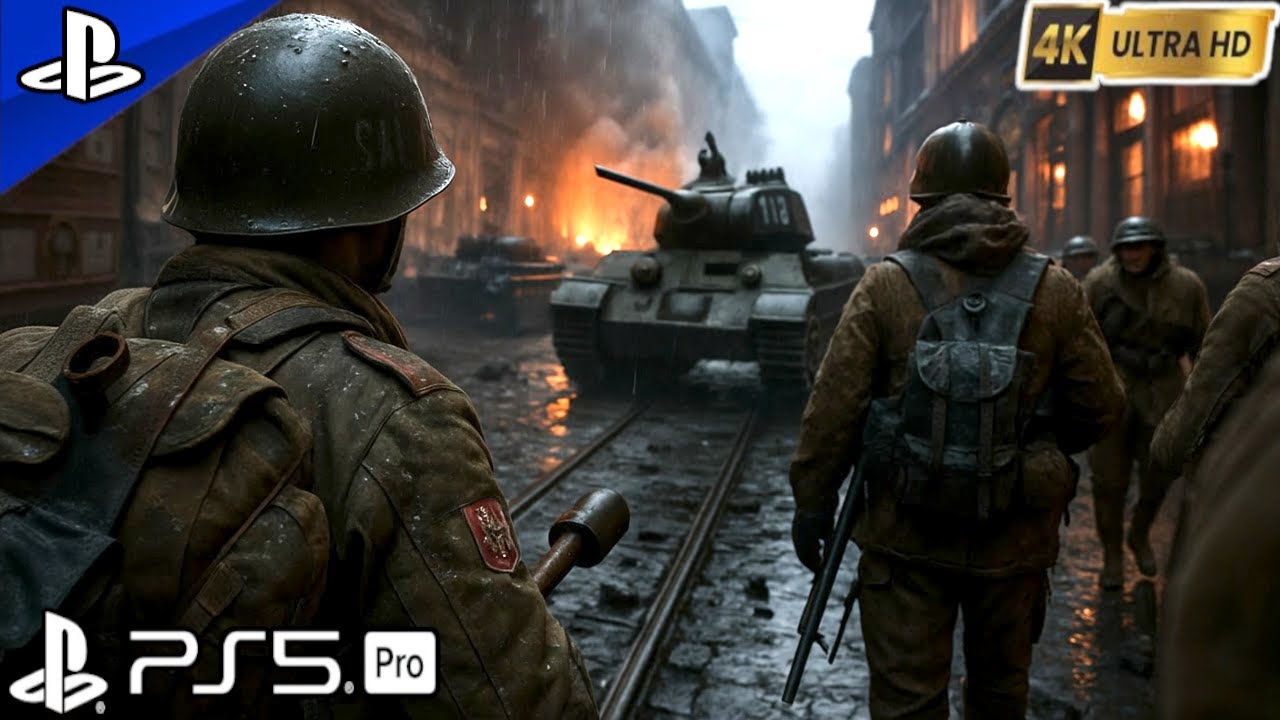 Call of Duty WWII PS5 PRO Gameplay Part 6 – Realistic War Shooter in 4K ...