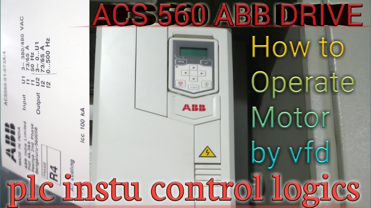 #ACS560ABBDRIVE #ABBvfdparameters #ACS560fault How to use ACS 560 abb ...