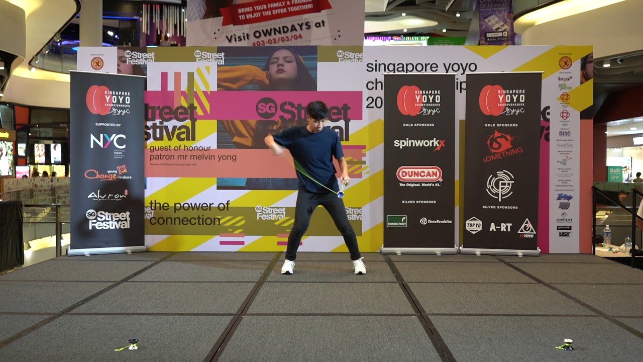 Xavier Ng - 1A Finals Champion - Singapore Yo Yo Championships 2019 ...