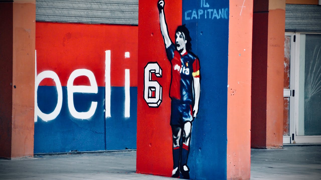Genoa, i primi 365 giorni dei murales della Gradinata Nord - YouTube