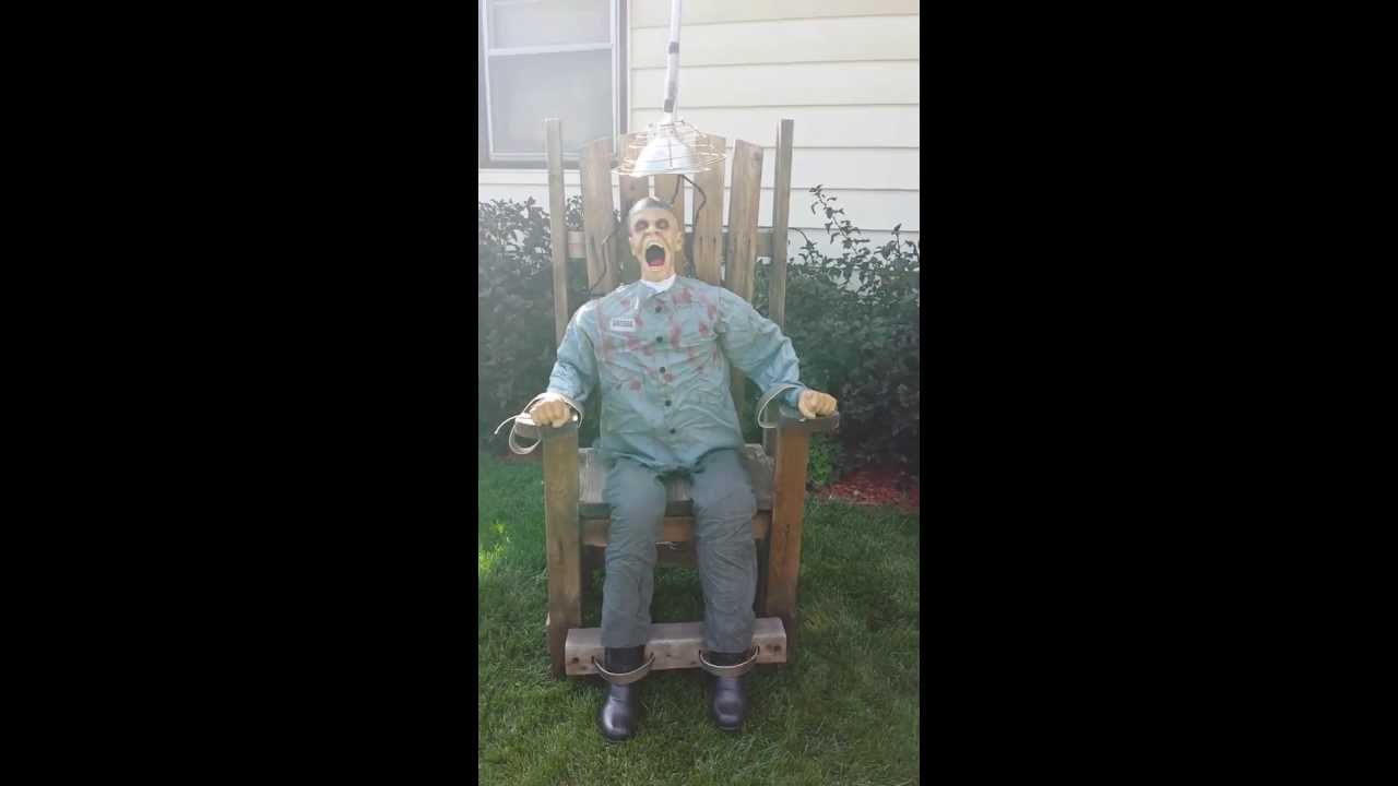 electric chair dummy - YouTube
