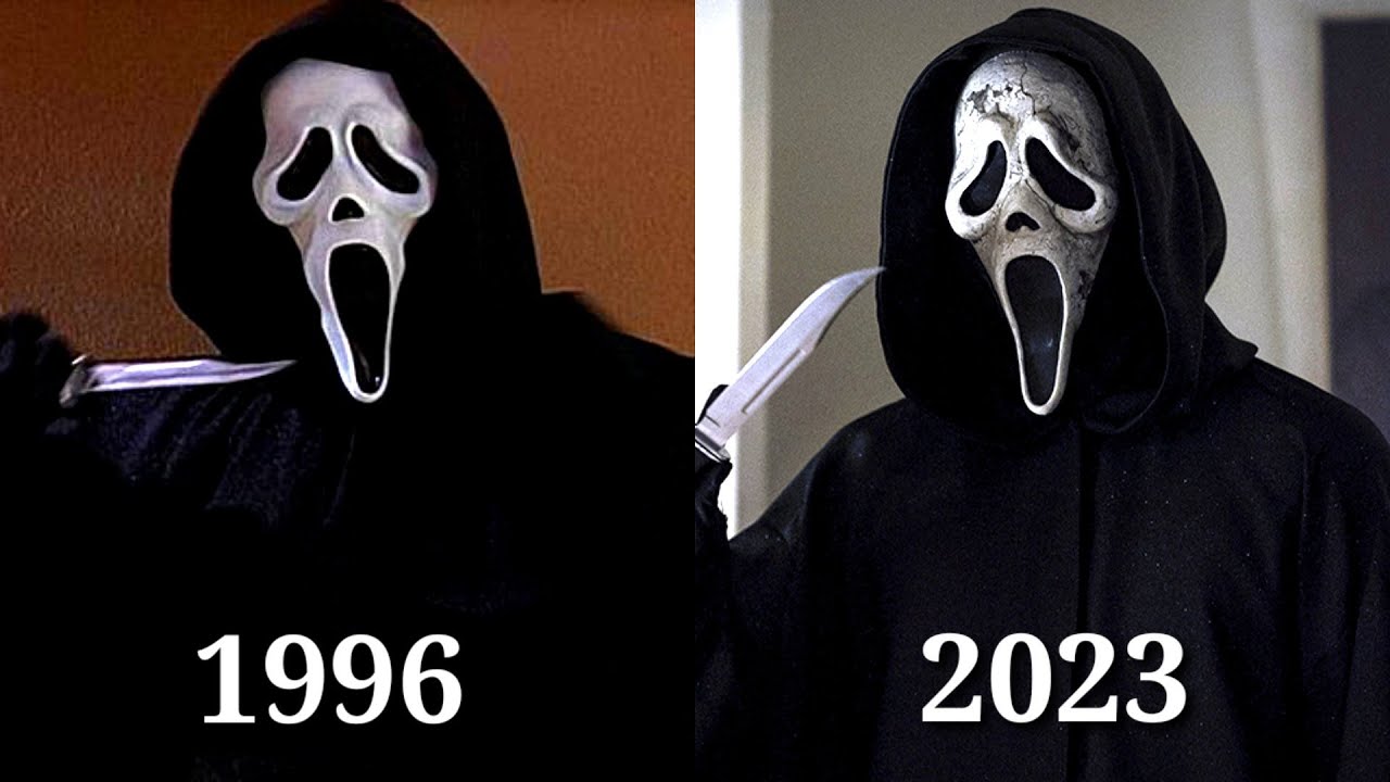 Evolution of Ghostface | Scream (1996-2023) [All Movies] - YouTube