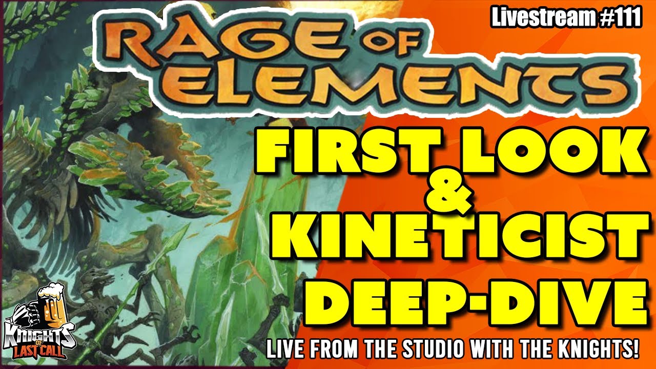 Rage of Elements: First Look and Kineticist Deep-Dive! - Livestream ...