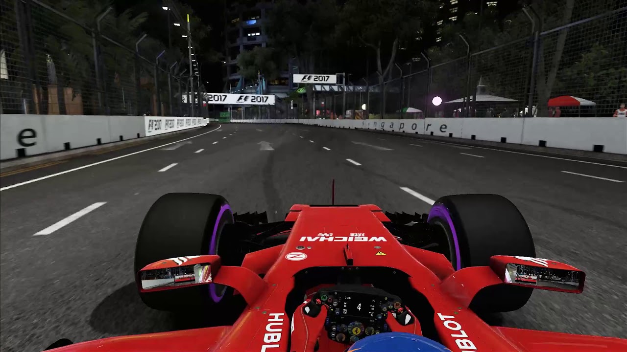 F1 2017 | CODEMASTER - 1:38:3 / SINGAPORE HOTLAP - YouTube