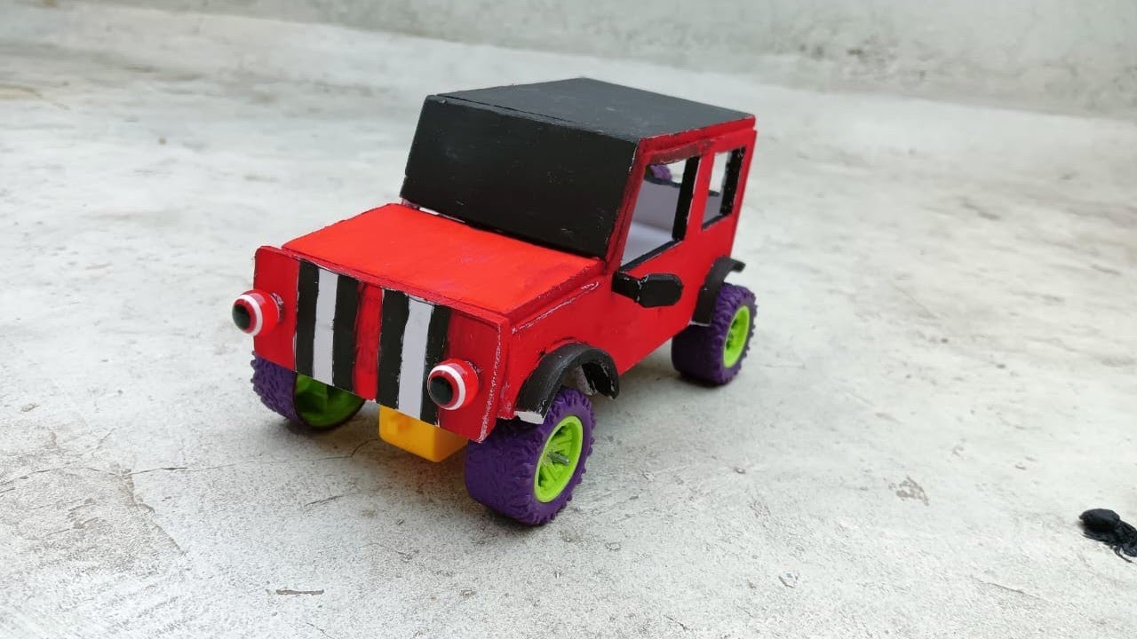 how to make a Thar from cardboard - YouTube