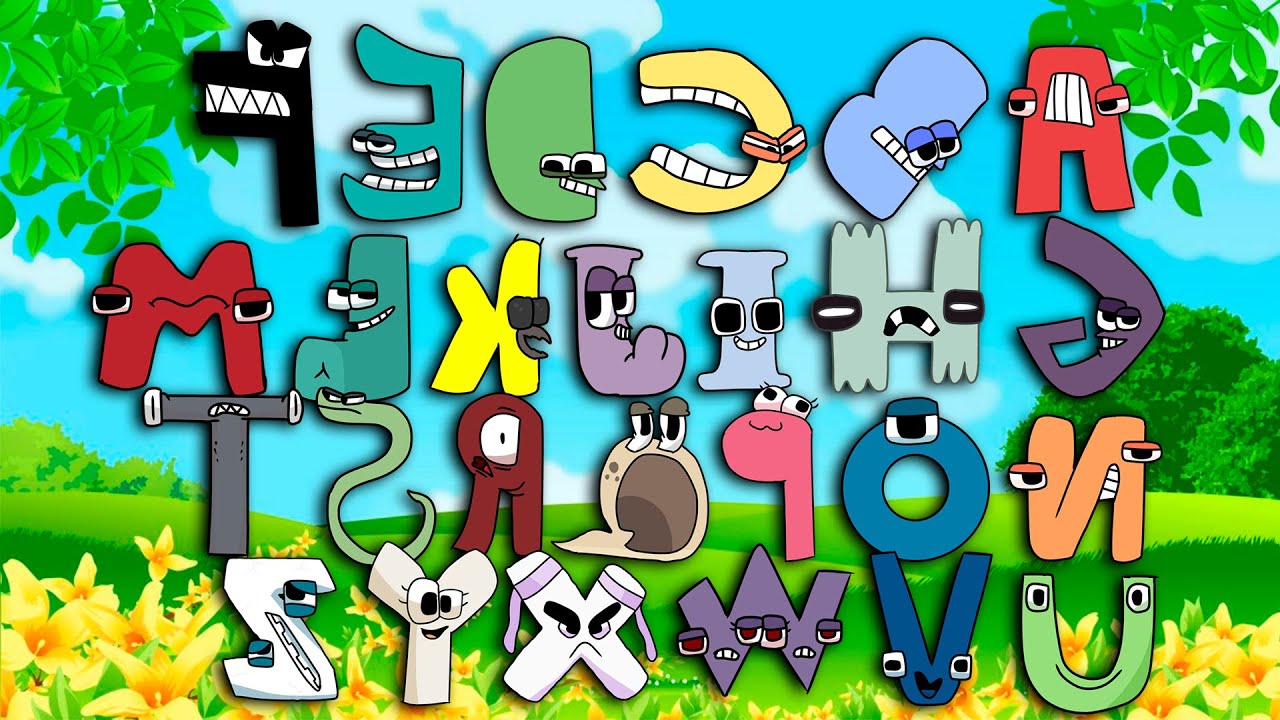 Alphabet Lore A-Z reverse sound. - YouTube