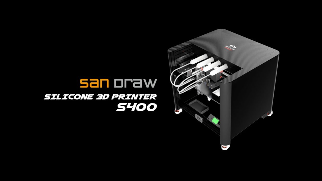 【San Draw】S400 Silicone 3D Printer Demo video - YouTube