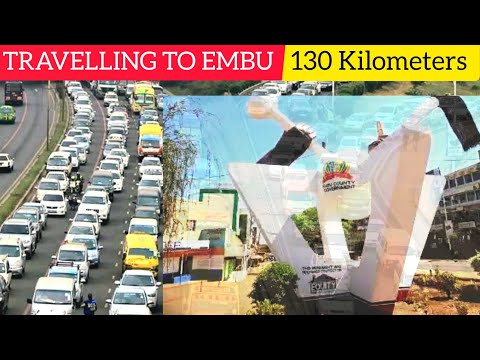 ROAD TRIP FROM NAIROBI TO EMBU~128KM DRIVE. - YouTube