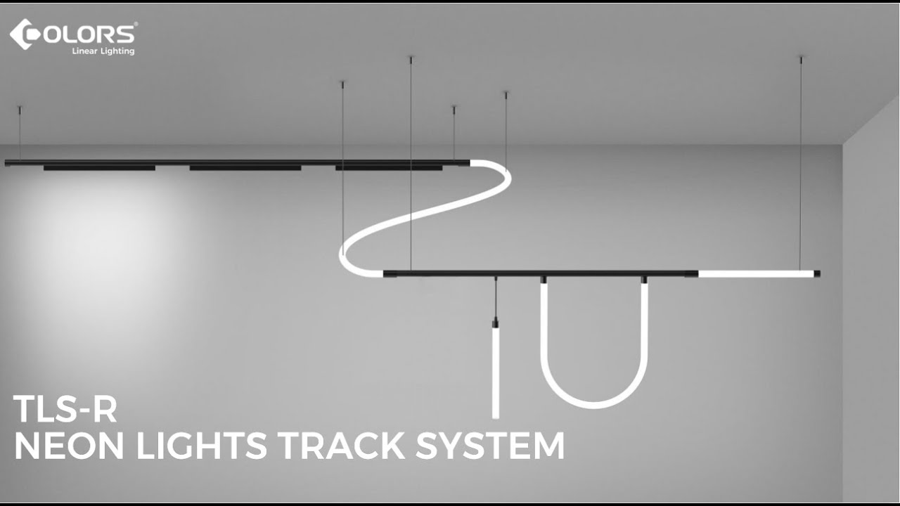 COLORS product introduction | TLS-R neon lights track system - YouTube