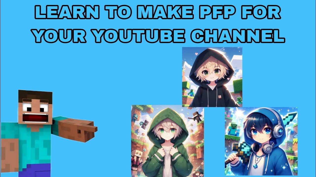 LEARN TO MAKE PFP VERY EASILY AND CUSTOMIZE - YouTube