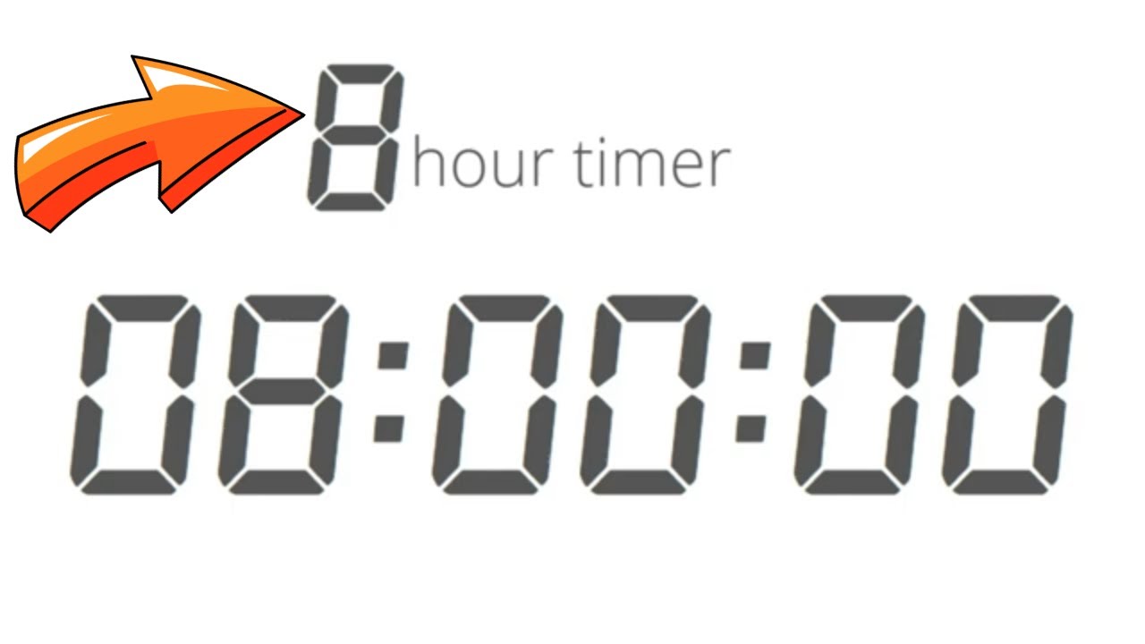 New year countdown 2021 | 8 Hour Timer - 8 Hour Countdown - YouTube