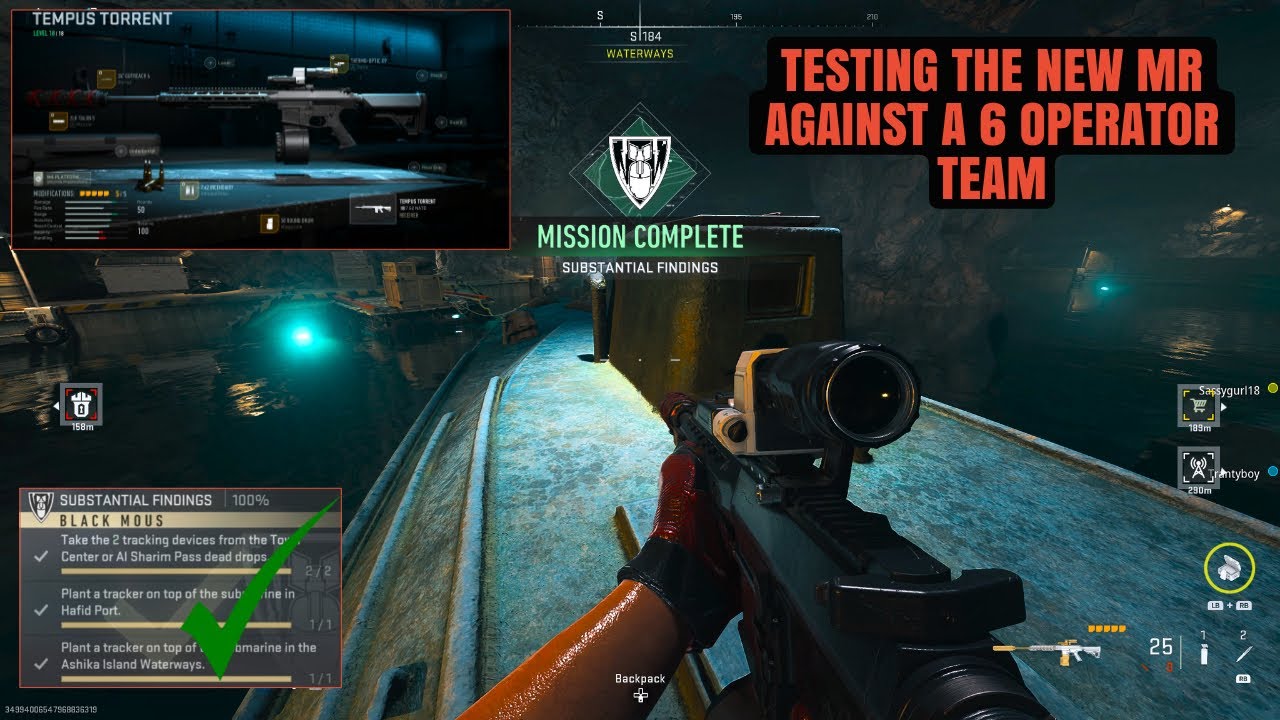 NEW Tempus Torrent Weapons Testing in DMZ - YouTube