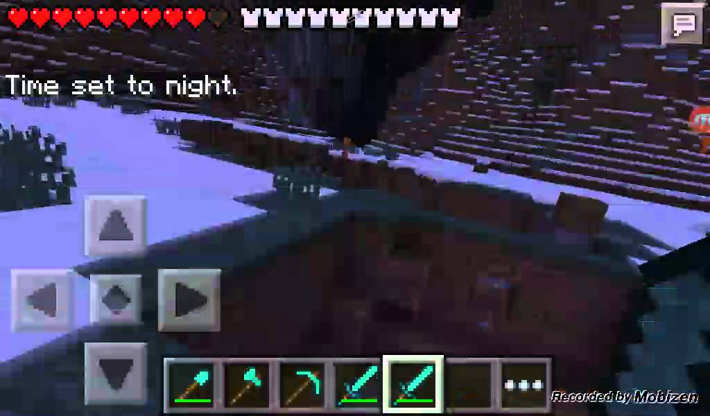 Minecraft pe mod showcase: basic controls mod - YouTube