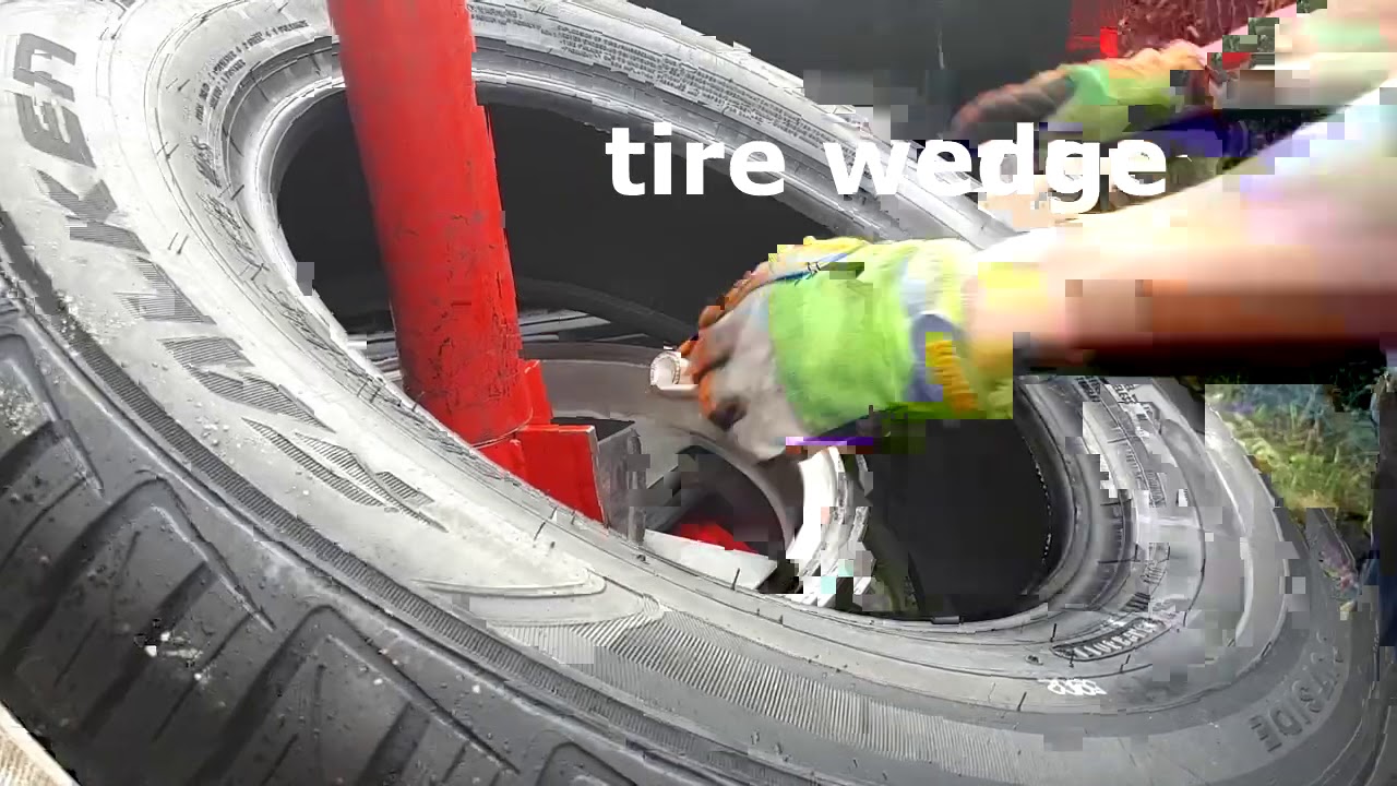Homemade mobile tire machine - YouTube