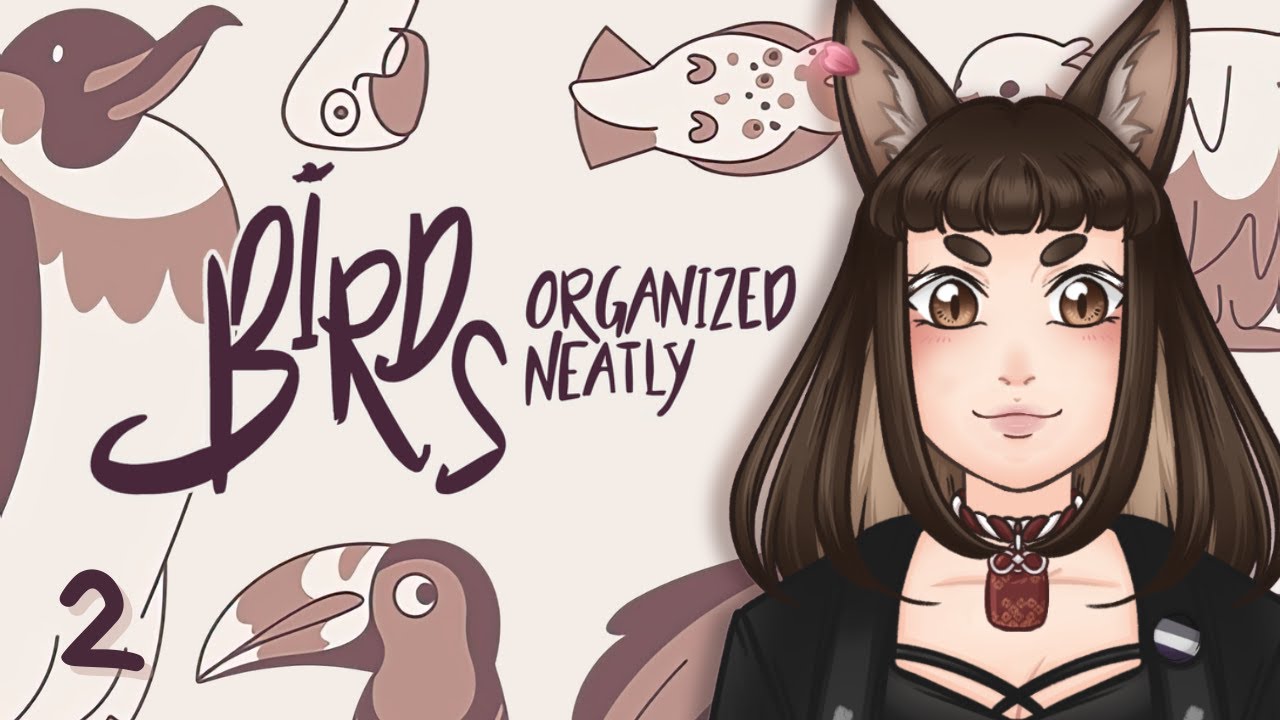 【Birds Organized Neatly】New day, more birbs to organize! 🦊☕ - YouTube