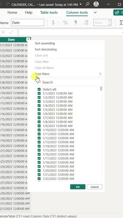 #26 - Difference between CALENDAR & CALENDARAUTO DAX Function in Power BI | One Minute Power BI ...
