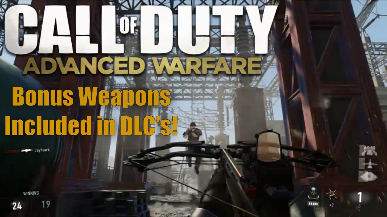 Call of Duty Advanced Warfare Multiplayer Gameplay - Bonus Weapons in ...