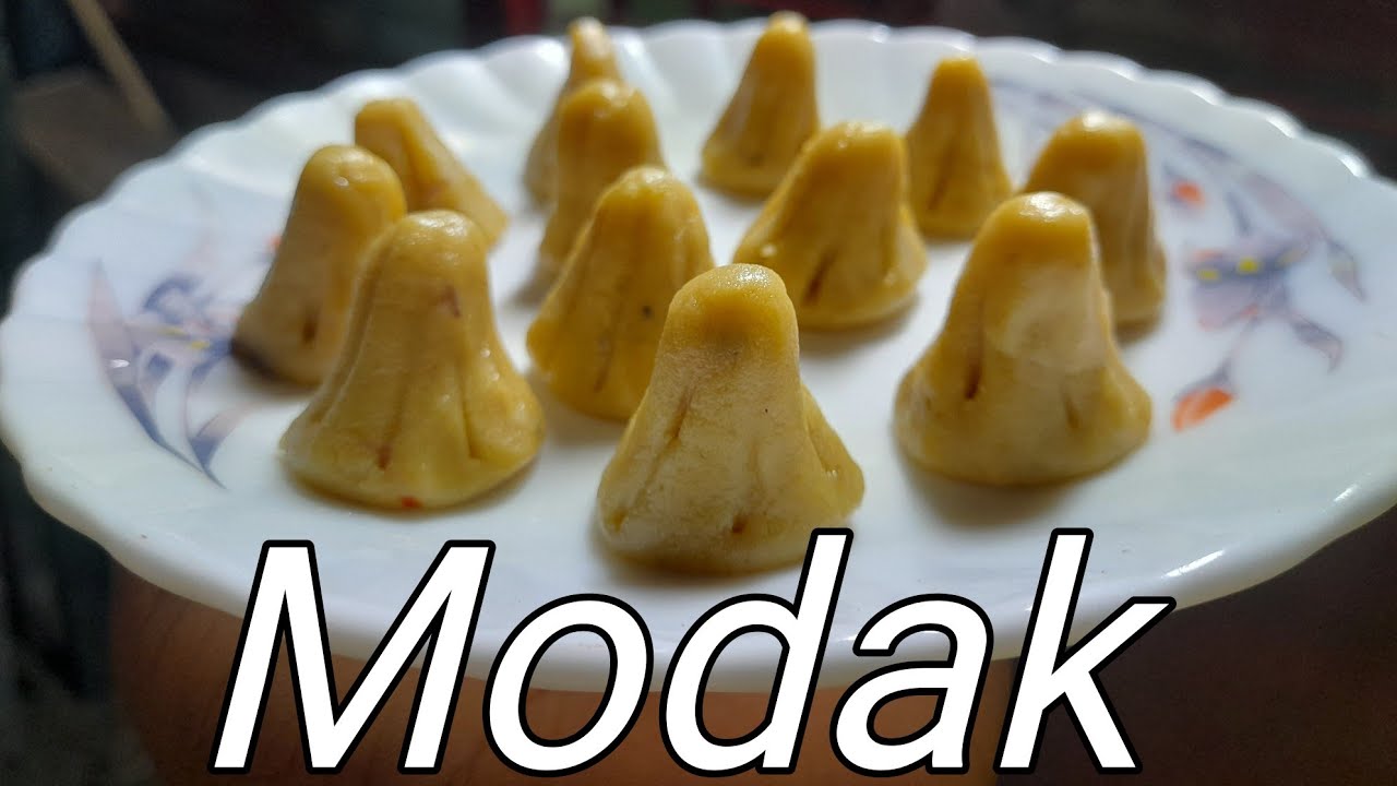 Baby Modak Recipe||How To Make Modak||Ganpati special Modak Recipe ...